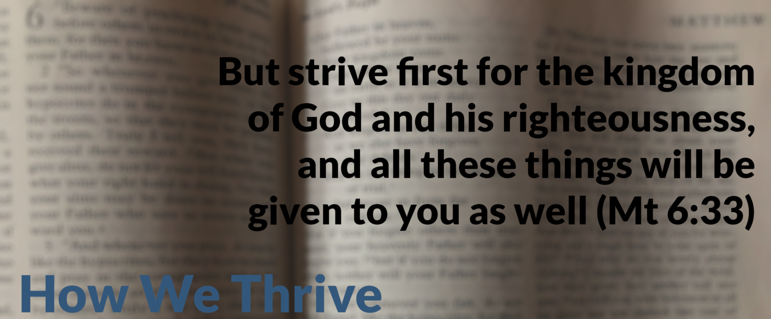 Jesus Heals We Thrive